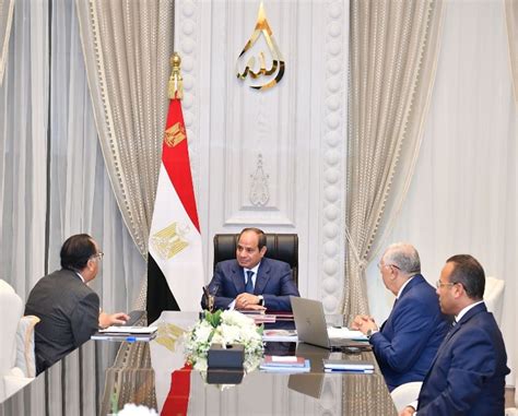 الرئيس السيسي يطلع على الجهود الرامية لتحسين إنتاجية الفدان في مصر