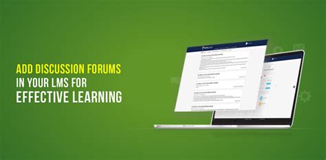 add discussion forums in your lms for effective learning
