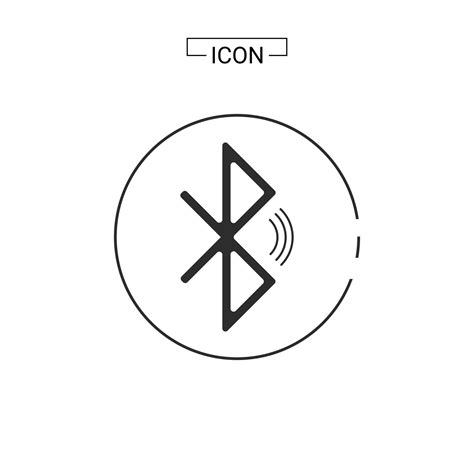 Bluetooth Icon Set Vector Graphic Element Vector Art At Vecteezy