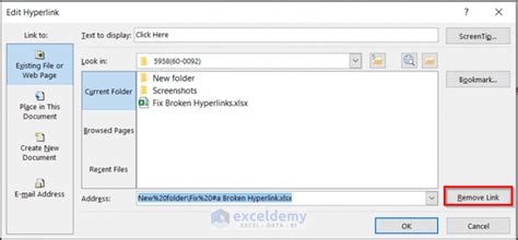 How To Fix Broken Hyperlinks In Excel Ways ExcelDemy