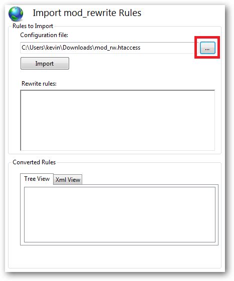 Iis How Do I Convert This Modrewite Rule To Iis7 Urlrewrite Server