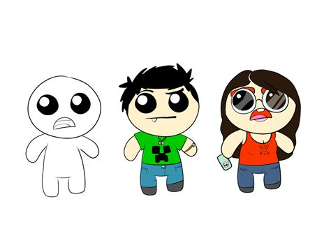 Make Your Own Isaac Template 2 Characters By Molegato On Deviantart