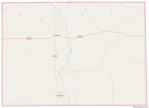 Zavala County Map At Kim Fansler Blog