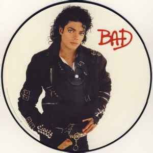 Michael Jackson Bad Vinyl Lp Album Picture Disc 1987 R290975