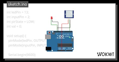 PIR1 Wokwi ESP32 STM32 Arduino Simulator