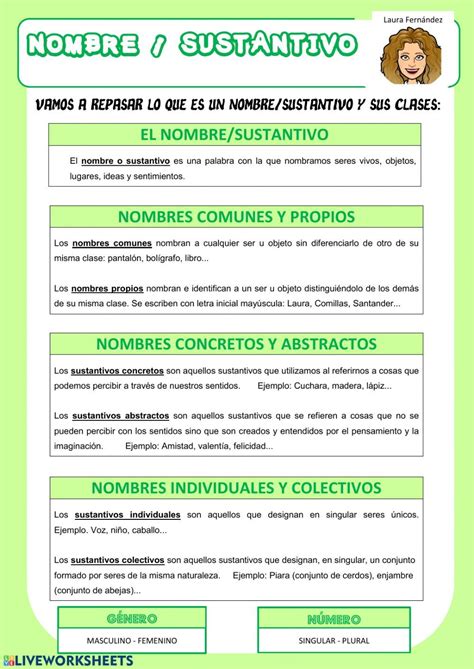 Sustantivos Propios Comunes Libreta Interactiva E69