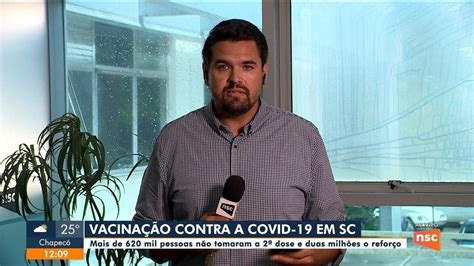 Covid 19 em SC mais de 2 5 milhões não tomaram terceira dose da vacina