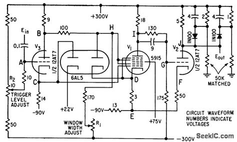 Signal Amplitude Analyzer Amplifier Circuit Circuit Diagram
