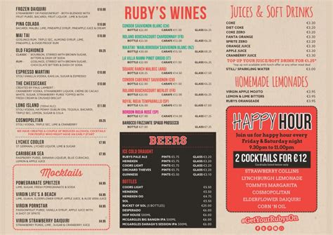 Swords Rubys Pizza And Grill