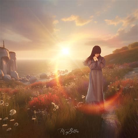 Cliffs Of Dover Layered Digital Background Meg Bitton Productions