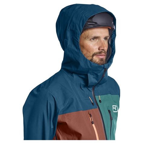 Ortovox Men S 3L Deep Shell Ski Jacket Powder7