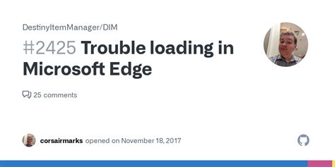 Trouble Loading In Microsoft Edge · Issue 2425 · Destinyitemmanager