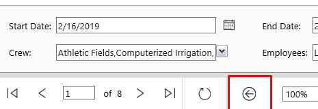 Sql Server SSRS 2016 Toolbar Back Button Stack Overflow