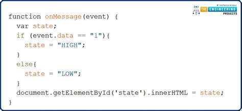Esp32 Web Socket Server The Engineering Projects