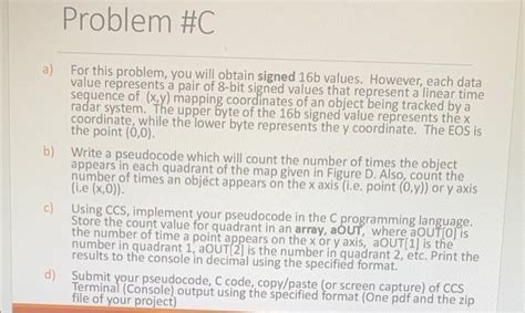 Solved A For This Problem You Will Obtain Signed 16 B Chegg