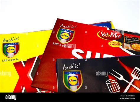 Weekly Ad Flyer Of LIDL Supermarket Stock Photo Alamy