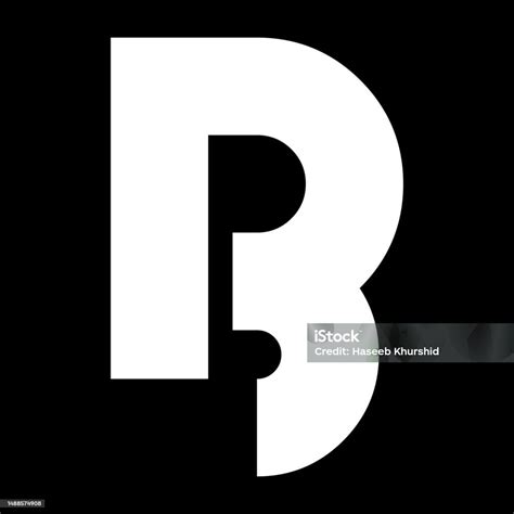 Logo Bp Minimal Icône Dune Lettre Pb Sur Fond De Luxe Idée De Logo