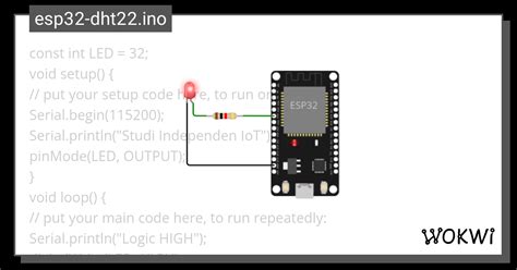 Prak 1 Io Wokwi Esp32 Stm32 Arduino Simulator