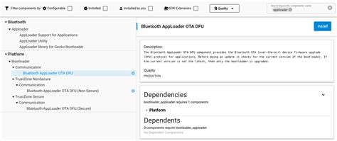 Bluetooth Ota Upgrade Using The Gecko Bootloader With Silicon Labs Bluetooth Applications