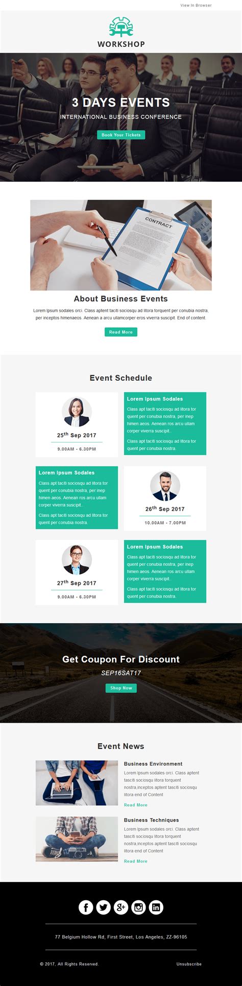 Responsive Html Email Templates Pack Major Browser And Email Client Compatibility Bypeople
