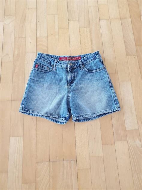 Short Denim Shorts Mid Rise Mudd Vintage Jean Shorts Gem