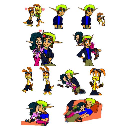 Jak And Daxter Keira And Tess Love And Distrub By 9029561 On Deviantart