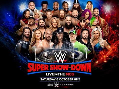 Wwe Super Show Down Highlights Triple H Defeats The Undertaker In