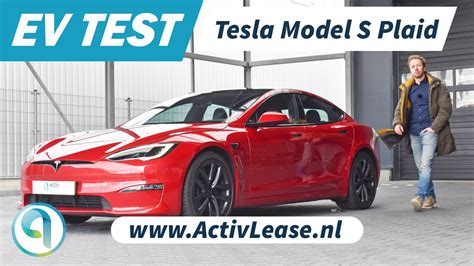 Tesla Model S Plaid Review Maximale Sensatie Met 1020 Pk Youtube