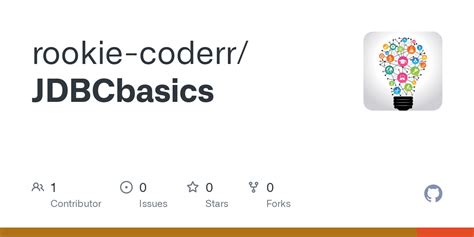 Github Rookie Coderr Jdbcbasics