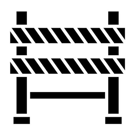 Premium Vector Vector Design Barrier Icon Style
