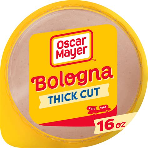 Oscar Mayer Thick Cut Bologna Made With Chicken And Pork Beef Added