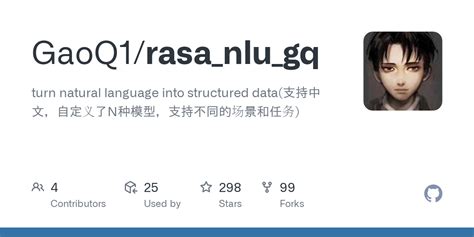 github gaoq1 rasa nlu gq turn natural language into structured data