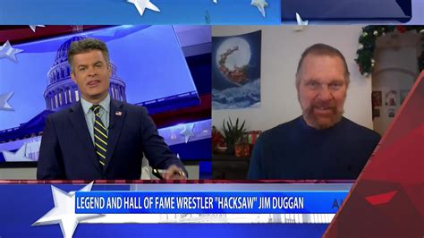Real America Dan Ball W Hacksaw Jim Duggan Wwe Legend Body Slams
