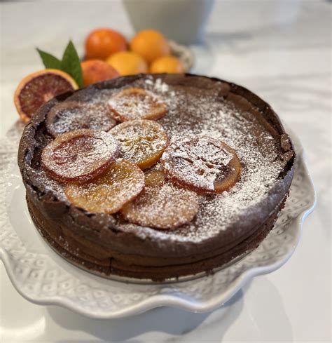 Decadent Chocolate SoufflÉ Cake Vanilla Bean