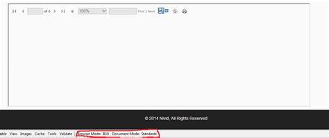 Mvc Report Is Not Displaying Ie 10 And Above Stack Overflow