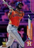 Yordan Alvarez 2020 Topps Chrome 200 Pink Refractor Price Guide