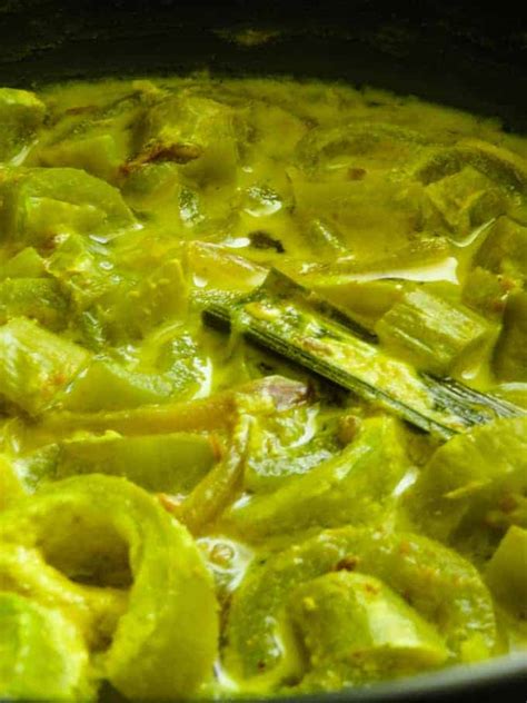 Snake Gourd Coconut Milk Currypathola Kirata Island Smile