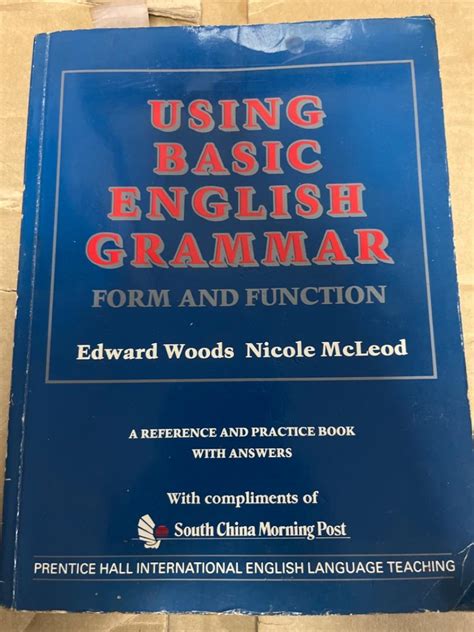 USING BASIC ENGLISH GRAMMAR FORM AND FUNCTION 興趣及遊戲 書本 文具 教科書 Carousell