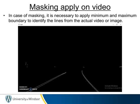 Lane Detection By Use Of Canny Edge Ppt