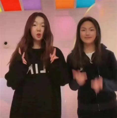 王诗龄与闺蜜合拍视频，满脸笑容五官大气，近照撞脸周扬青 哔哩哔哩