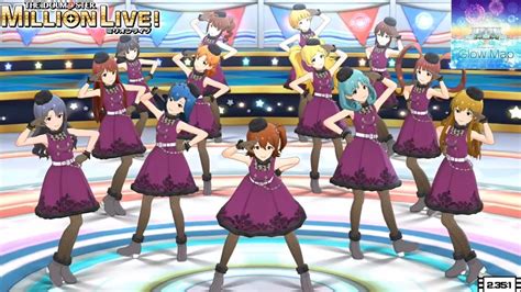 【ミリシタmvシネスコ】glow Map Princess13人ver ノブレスオブリージュ Youtube
