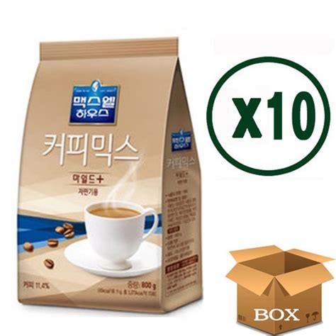 동서식품 맥스웰하우스 커피믹스 마일드 플러스 800g [10개] 에누리 가격비교