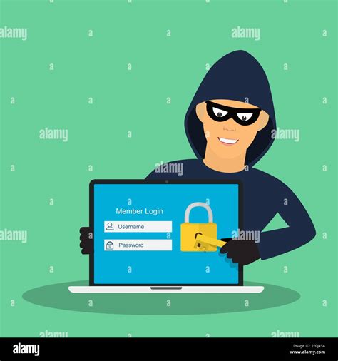 Concept Of Hacking Stock Vector Image And Art Alamy