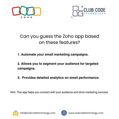 Trusted Zoho Solution Partner Club Code Technology On Linkedin