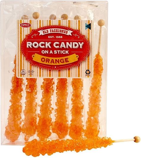 Candy Envy Light Blue And White Rock Candy Sugar Sticks