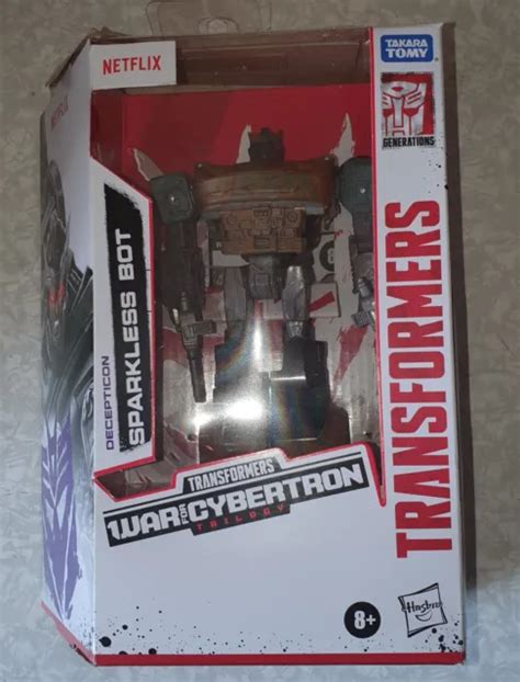 Transformers Sparkless Bot Siege War For Cybertron Netflix Wfc Opened £