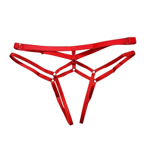 Crotchless Multi Strap Sexy G String Free Shipping
