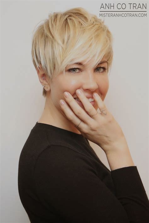 La A Michelle Williams Type Short Pixie Anh Co Tran Cool Short
