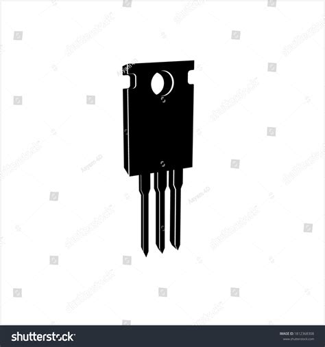 Field Effect Transistor Icon Power Transistor Stock Vector Royalty Free 1812368308 Shutterstock