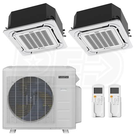 Durastar Dra4h36c0912 Ceiling Cassette 2 Zone System 36000 Btu